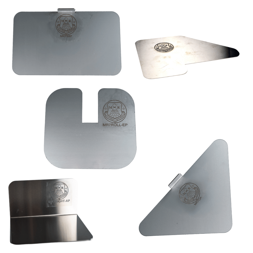 Master Roofers Stainless Steel Slide Plate Kit (5 Plates) + FREE BAG ...